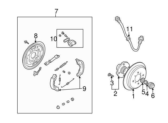 5841117100 ТОРМОЗНОЙ БАРАБАН KIA HYUNDAI | Запчасти на DRIVE2