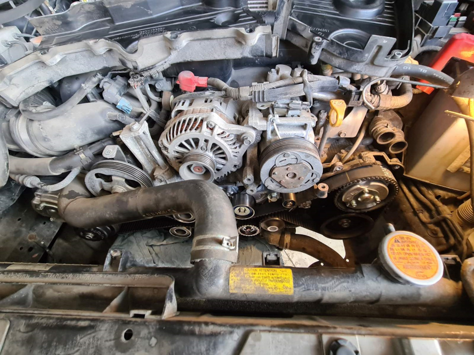 Номера оригинальных запчастей для замены ГРМ ej205 forester sh — Subaru Forester (SH), 2 л, 2008 ...