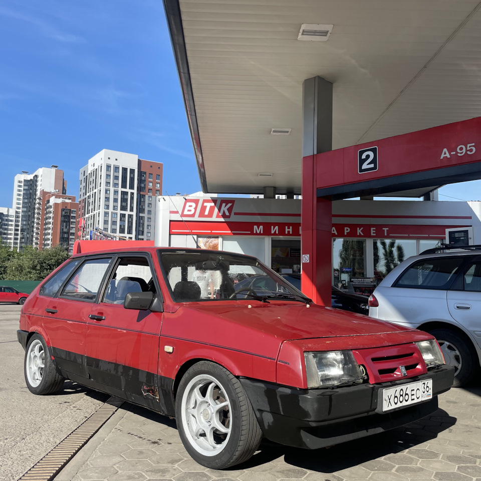 Новый мотор 1.6 и Enkei — Lada 21091, 1,3 л, 1991 года | тюнинг | DRIVE2