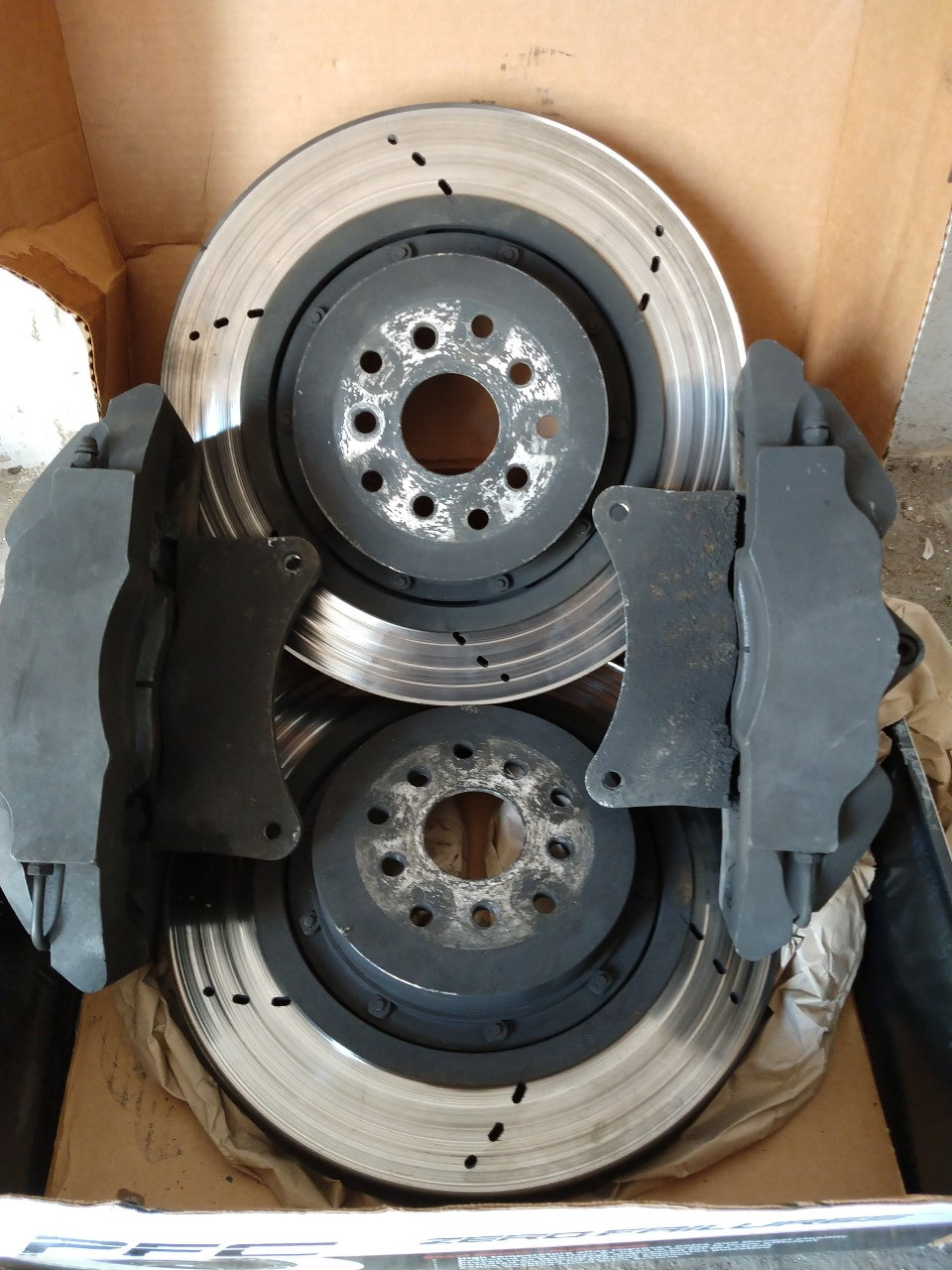 Big Brake Kit передний кит тормозов Racing Brake Monoblock 6pot 355*32 ...