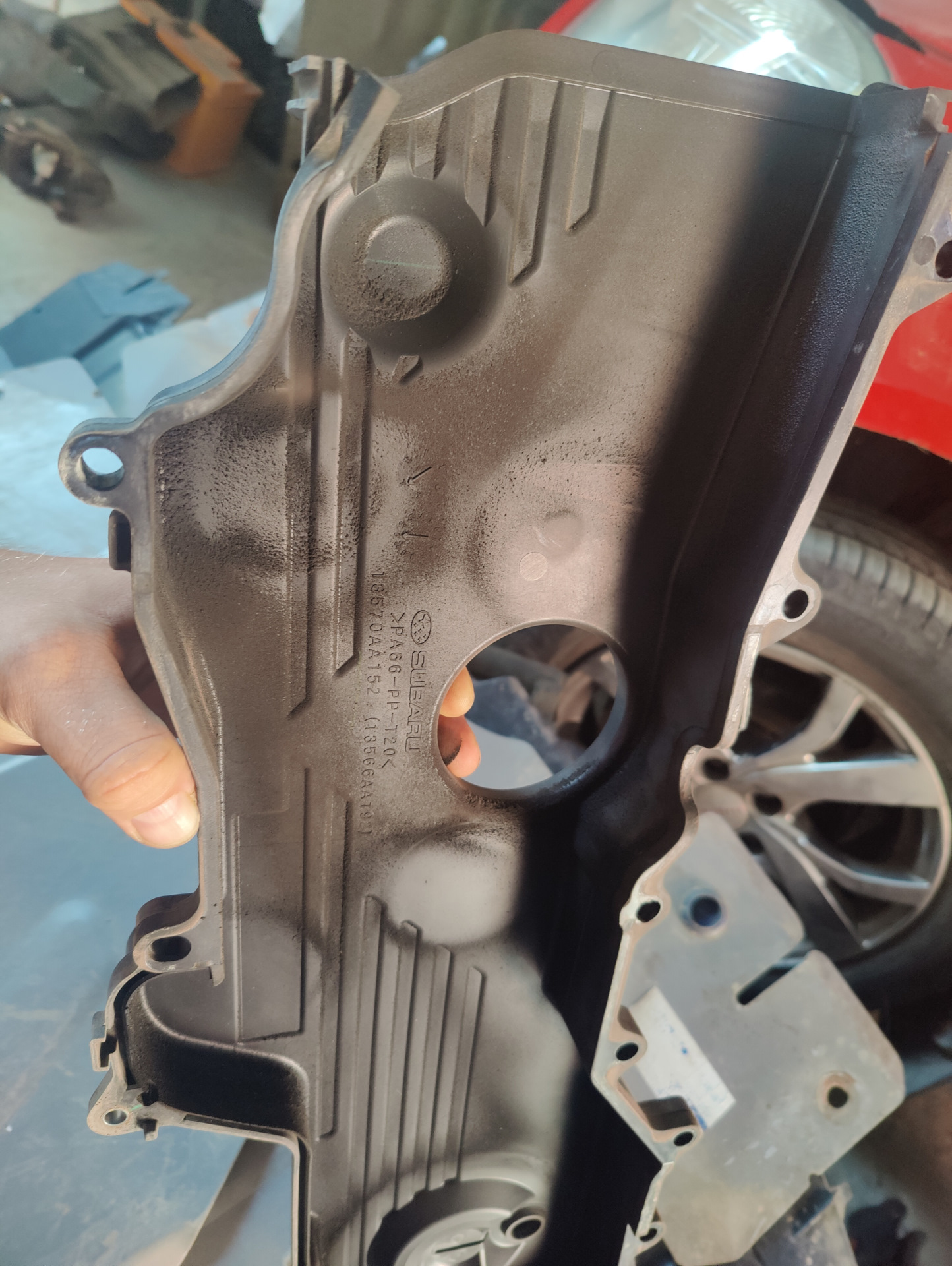 Замена ГРМ — Subaru Outback (BR), 2,5 л, 2014 года | визит на сервис ...