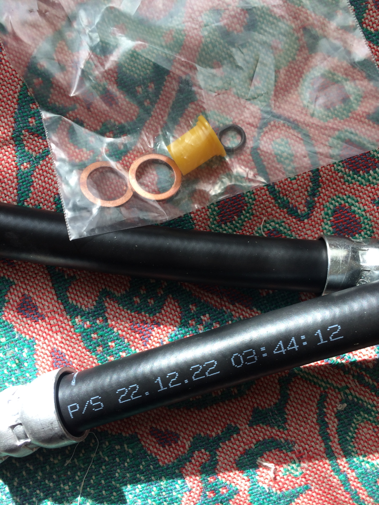 Е39. Замена шланга высокого давления ГУРа. — BMW 5 series (E39), 2,2 л ...