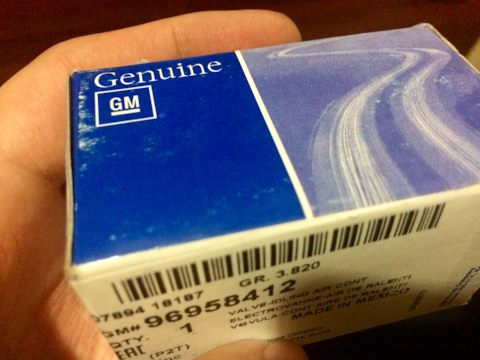 96958412 Клапан регулировки холостого хода GM | Запчасти на DRIVE2