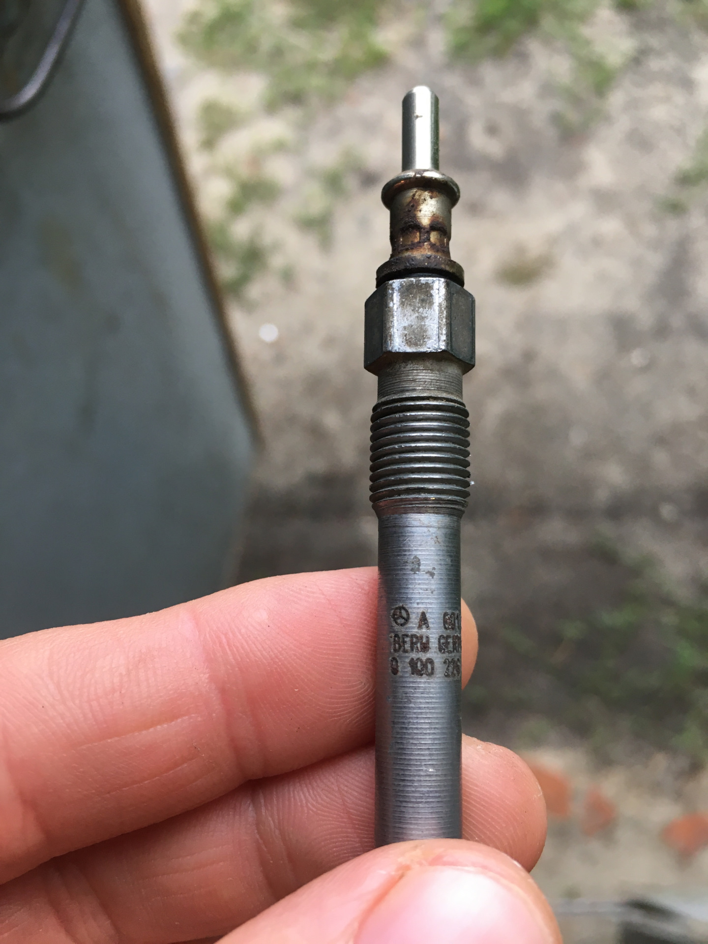 Замена свечи накала — Mercedes-Benz E-Class (W211), 3,2 л, 2004 года ...