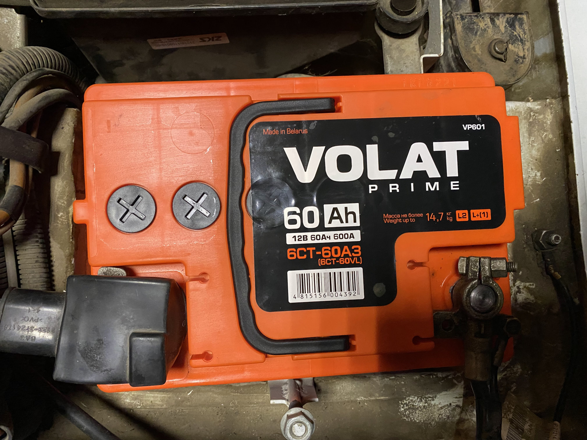 Замена аккумулятора — выбор VOLAT — Lada 4x4 3D, 1,7 л, 2012 года ...