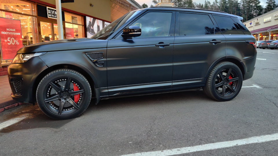 Land Rover Range Rover Sport (2G) 5.0 бензиновый 2015 | SVR Mr Black на ...