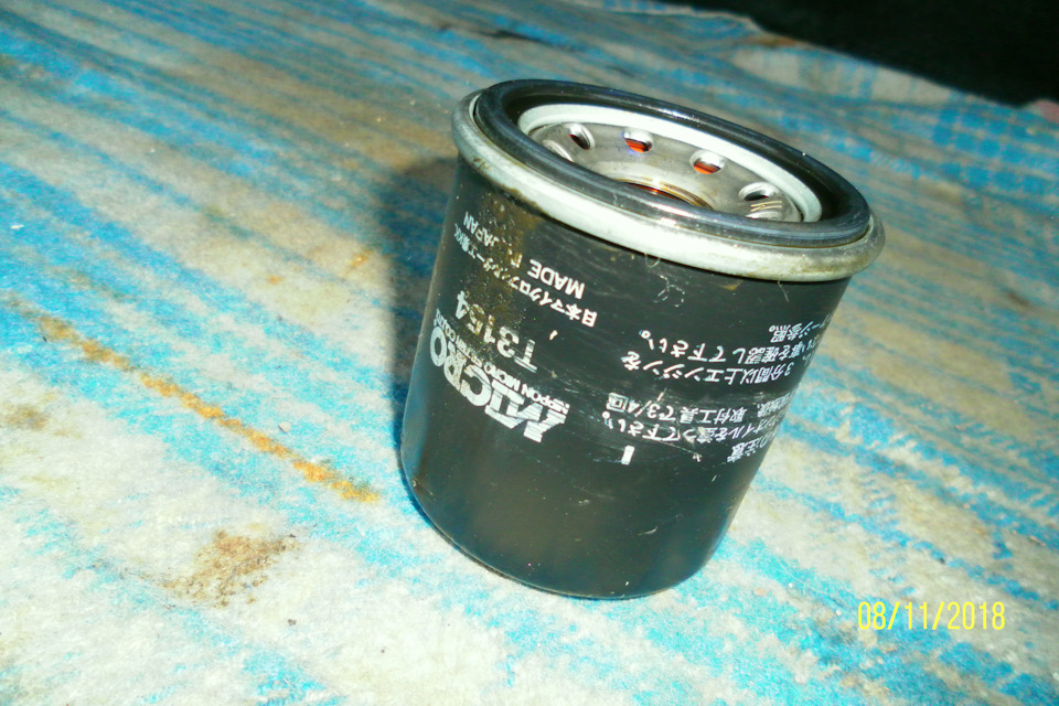 Вскрытие масляного фильтра MICRO T3154 — DRIVE2