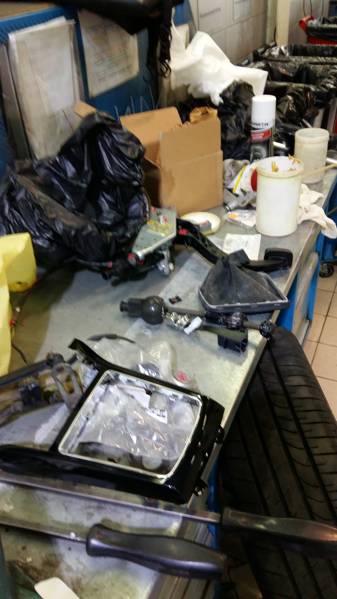 Переделка Easytronic в МКПП часть 2 — Opel Astra H, 1,6 л, 2011 года ...