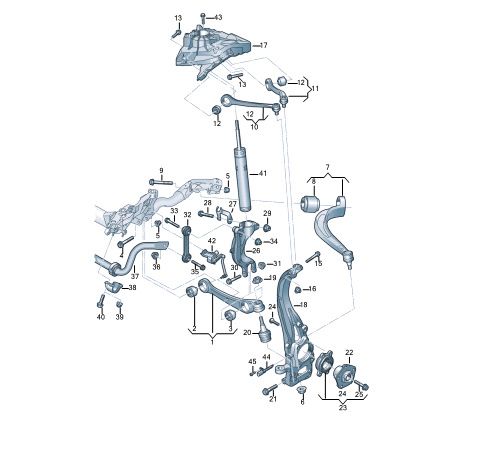 Audi Q7 4M — "Скрип и треск в подвеске в крайних положениях руля ...