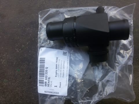 06B103235 Шланг вентиляции картерных газов Avant Audi A6 1998-2001 VAG ...