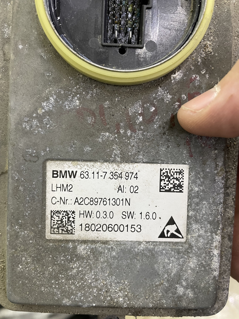 63117354974 Светодиод основной фары BMW | Запчасти на DRIVE2