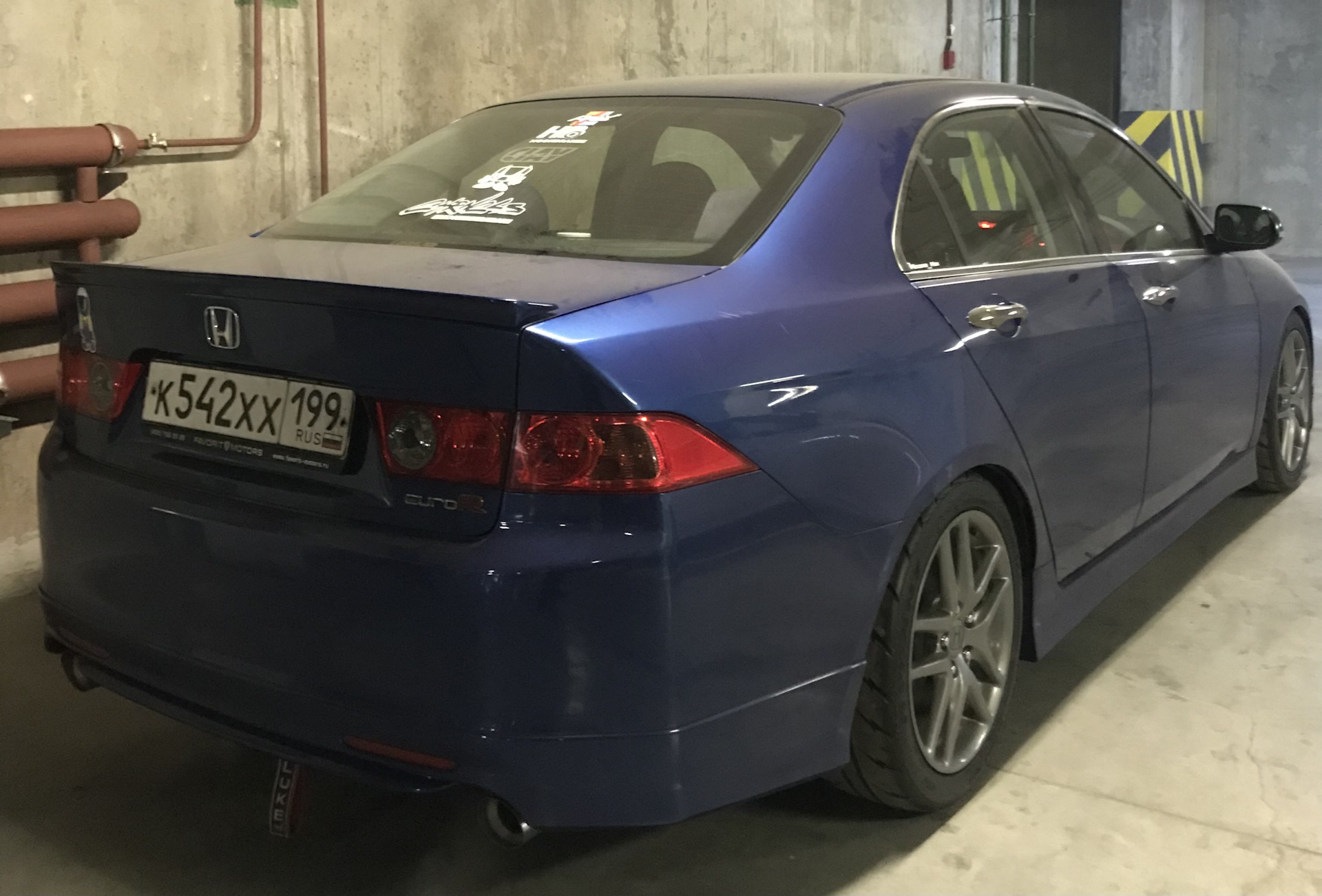 Переходим к стайлингу от SPOON — Honda Accord Euro R (CL7), 2 л, 2003 ...