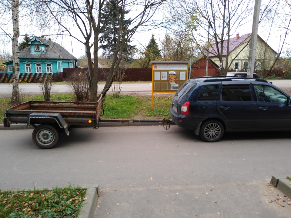Фаркоп. Часть третья. — Lada Калина Универсал (1G), 1,6 л, 2009 года ...