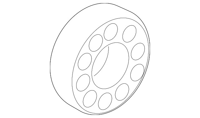 A222980001528 ПОДШИПНИК ШАРИКОВЫЙ ПОЛУОСИ МОСТА (BALL BEARING) Mercedes ...