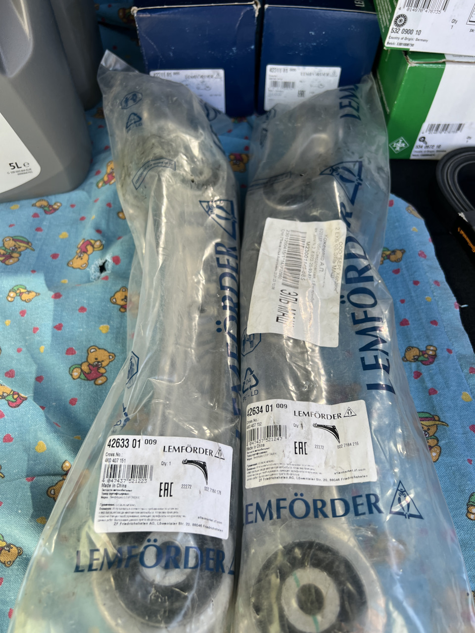 4263301 Рычаг подвески LEMFORDER | Запчасти на DRIVE2