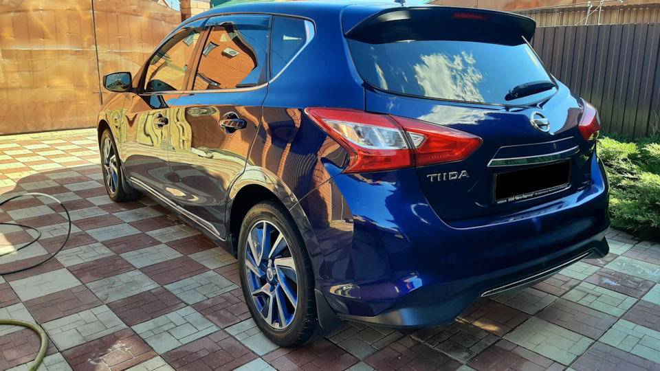 Снятие переднего бампера и мойка радиаторов Nissan Tiida C13 — Nissan Tiida (2G), 1,6 л, 2015 ...