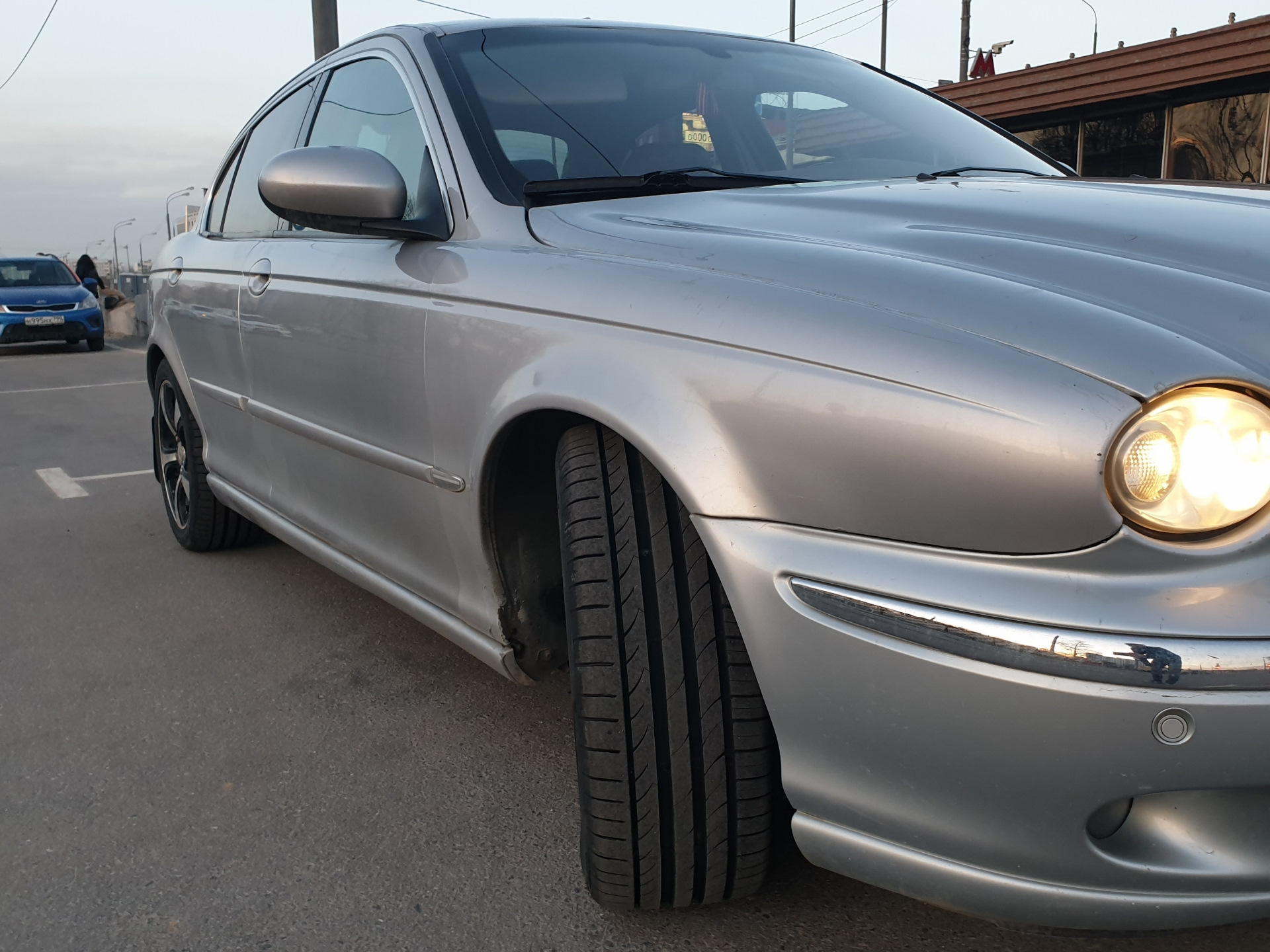 Переобул свой Jaguar X-Type — Jaguar X-Type, 3 л, 2005 года | шины | DRIVE2