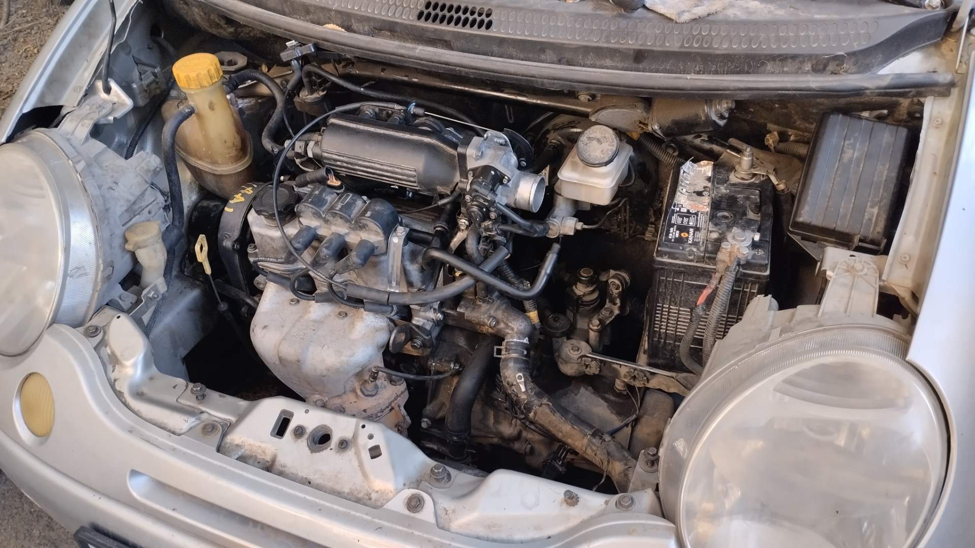 It's alive! Well, almost — Daewoo Matiz (M100/M150), 0,8 л, 2010 года ...