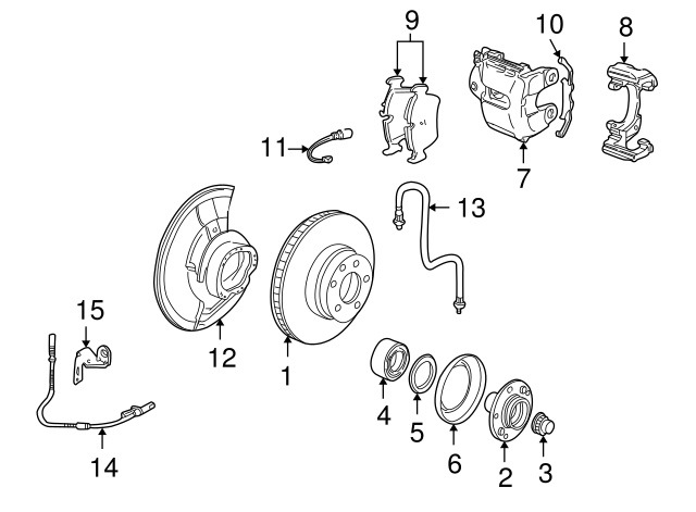 34301166118 Тормозной шланг BMW | Запчасти на DRIVE2