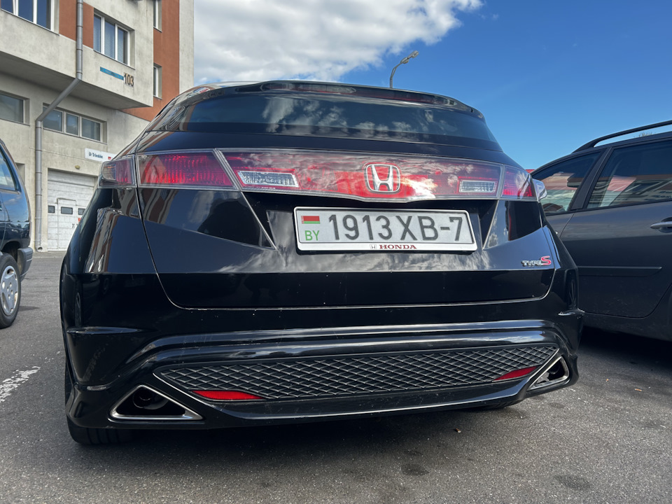 Ремонт глушителя — Honda Civic Hatchback (8G), 1,3 л, 2009 года ...
