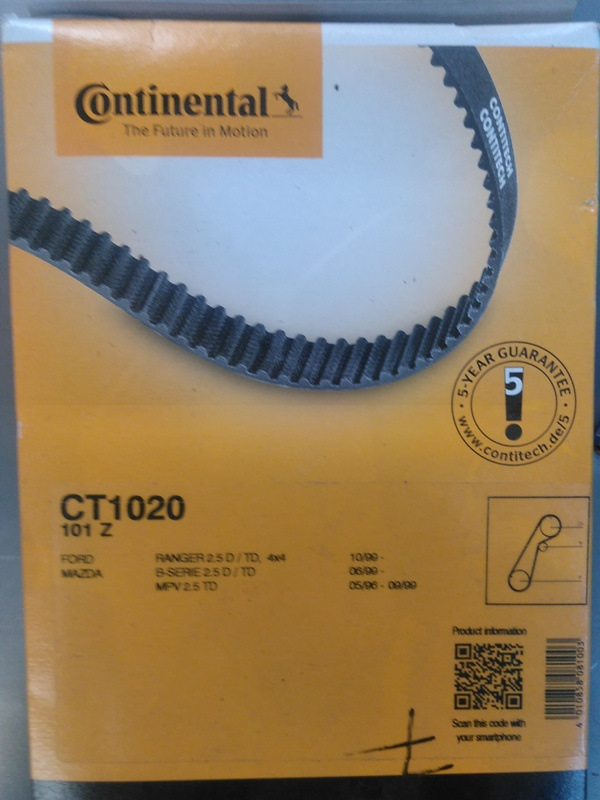 CT1020 Ремень грм CONTITECH | Запчасти на DRIVE2