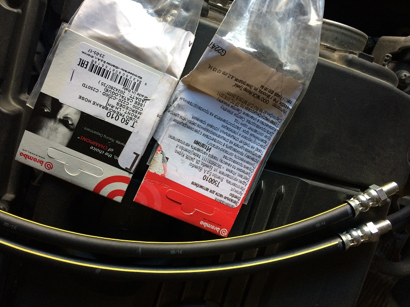 T50010 Тормозной шланг brembo | Запчасти на DRIVE2