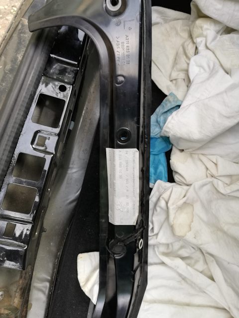 A2116930133 Панель отделения багажного Mercedes | Запчасти на DRIVE2