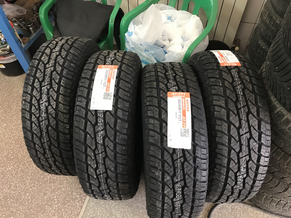 Новая летняя резина Maxxis BRAVO AT-771 265/R T112 — Mitsubishi Pajero ...
