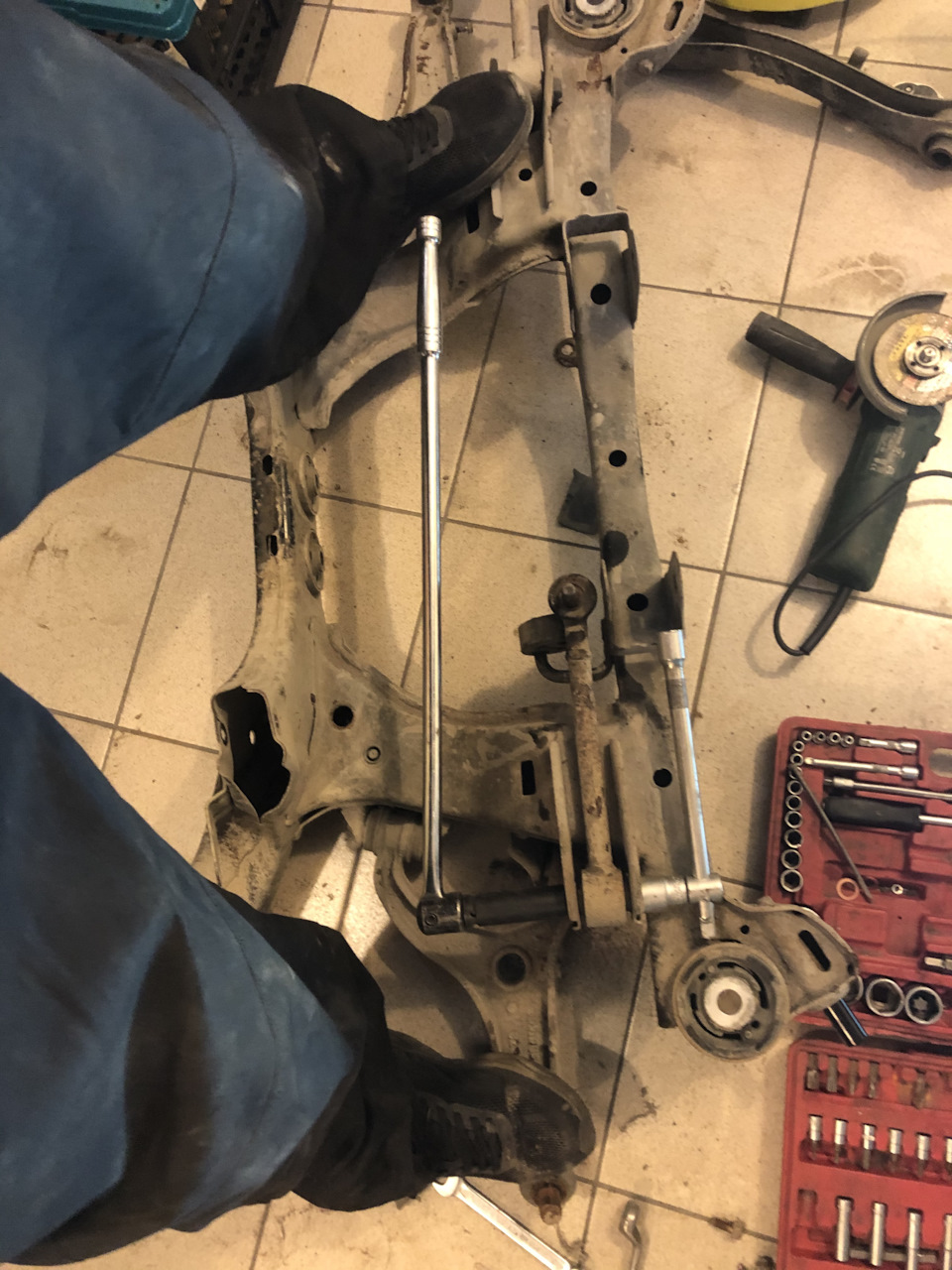 ТО задней подвески — Subaru Forester (SH), 2 л, 2009 года | плановое ТО ...