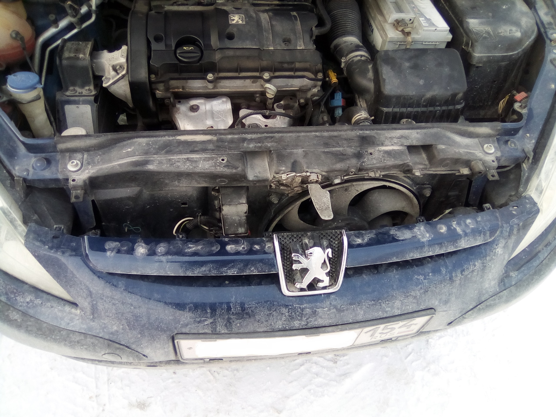 Реле включения вентилятора. — Peugeot 307, 1,6 л, 2005 года | поломка ...