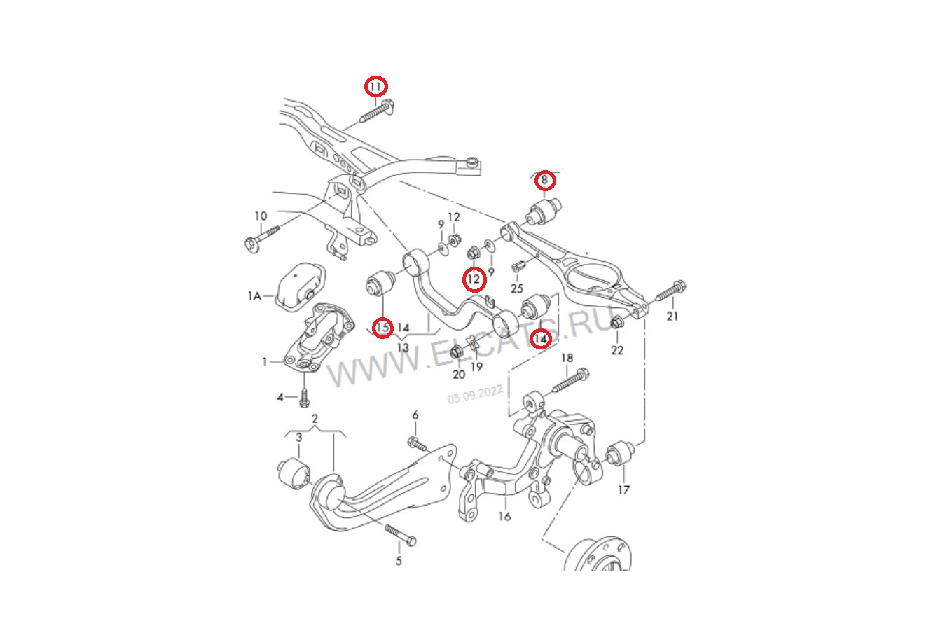 Ревизия подвески. — Volkswagen Jetta VI, 1,4 л, 2012 года | визит на ...
