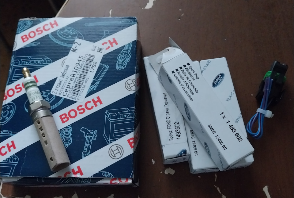 1493602 Свеча зажигания / Zetec-S 1,4-1,6 (+RU) 2005~ Ford | Запчасти ...