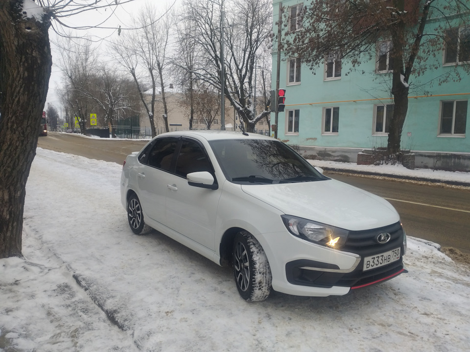 Тонировка + Бронепленка — Lada Гранта Drive Active, 1,6 л, 2022 года ...