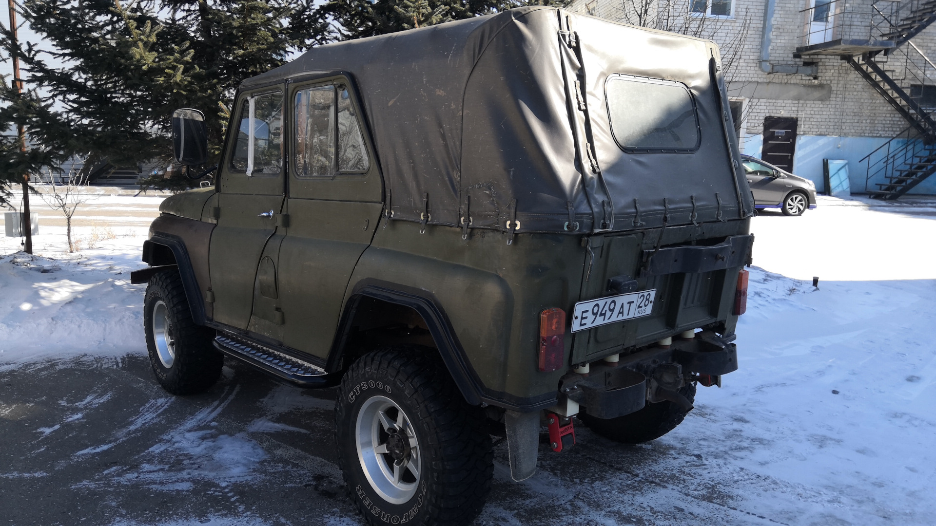 Силовые пороги РИФ на УАЗ 469 — УАЗ 469, 2,5 л, 1974 года | тюнинг | DRIVE2