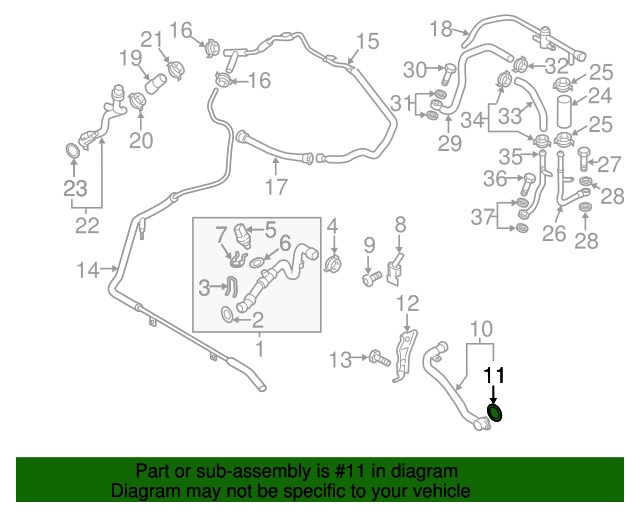 059121437 Манжетное уплотнение VAG | Запчасти на DRIVE2