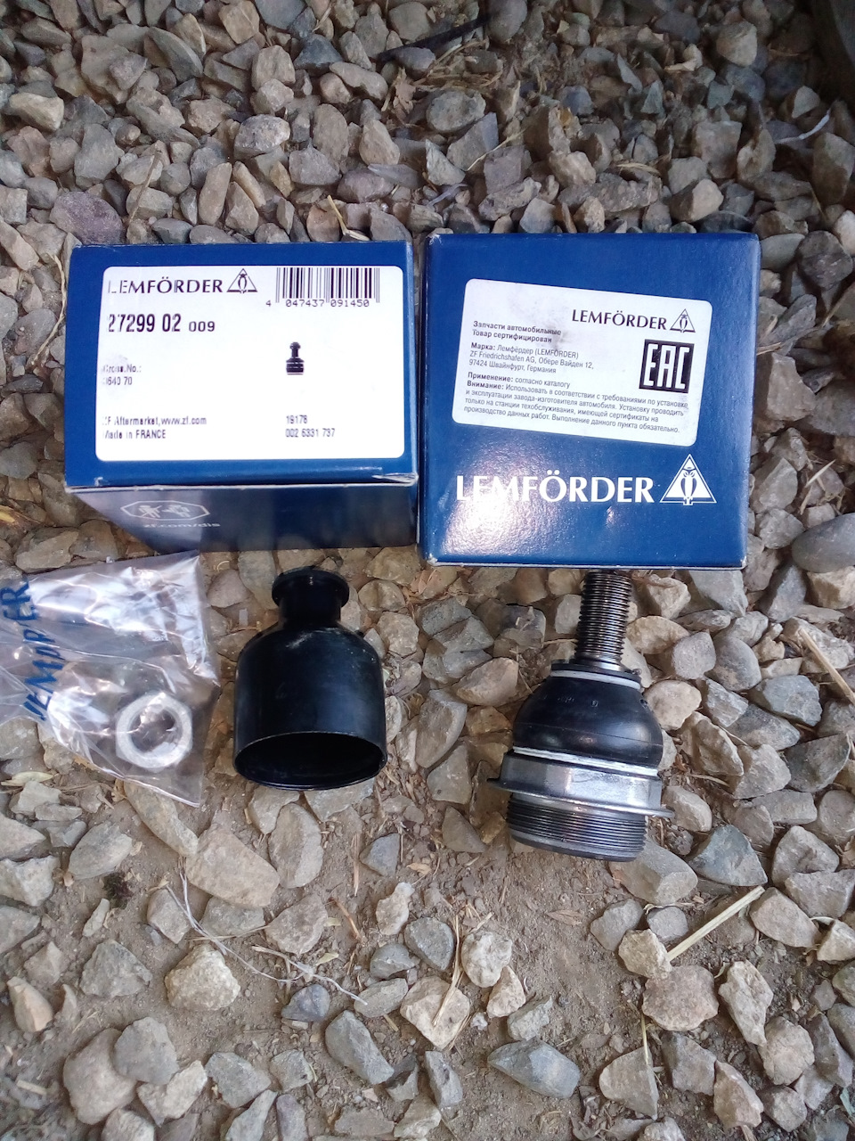 Замена шаровых опор пежо 307 sw 2003г. — Peugeot 307 SW, 2 л, 2003 года ...