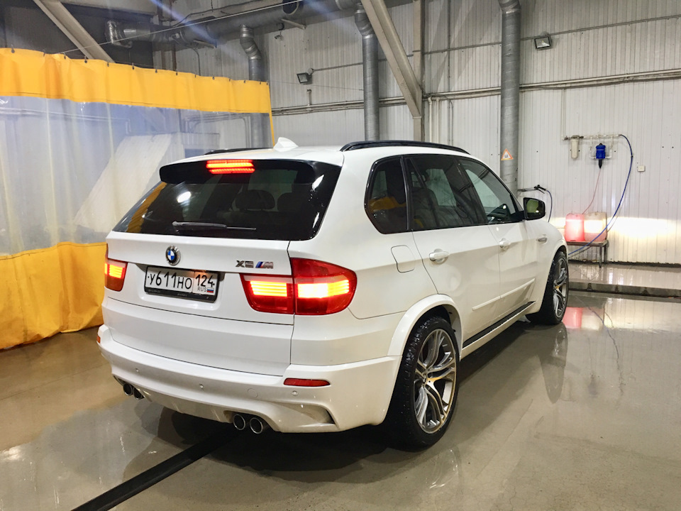 Почистил стволы — BMW X5 M (E70), 4,4 л, 2010 года | мойка | DRIVE2