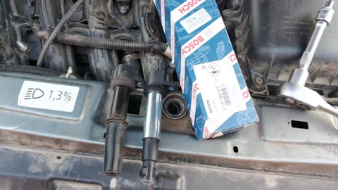 0221504473 КАТУШКА ЗАЖИГАНИЯ BOSCH | Запчасти на DRIVE2