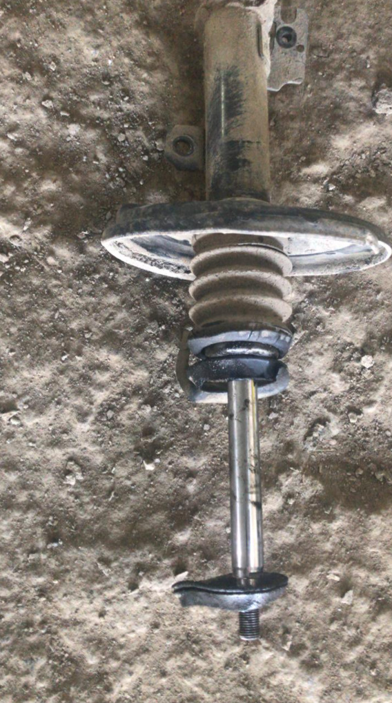 Замена передних амортизаторов — Lexus RX (2G), 3,5 л, 2008 года ...