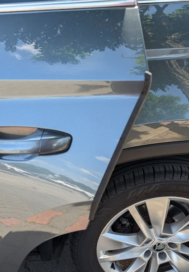 Защита кромок дверей — Skoda Kodiaq (1G), 2 л, 2018 года | тюнинг | DRIVE2