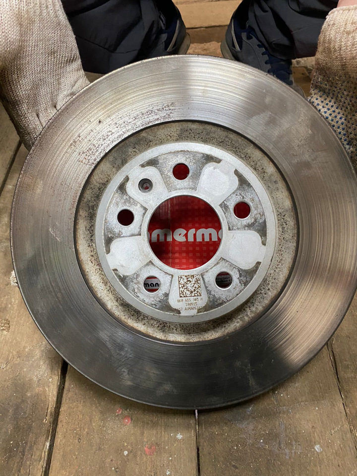 8K0615301M Диск тормозной VAG | Запчасти на DRIVE2