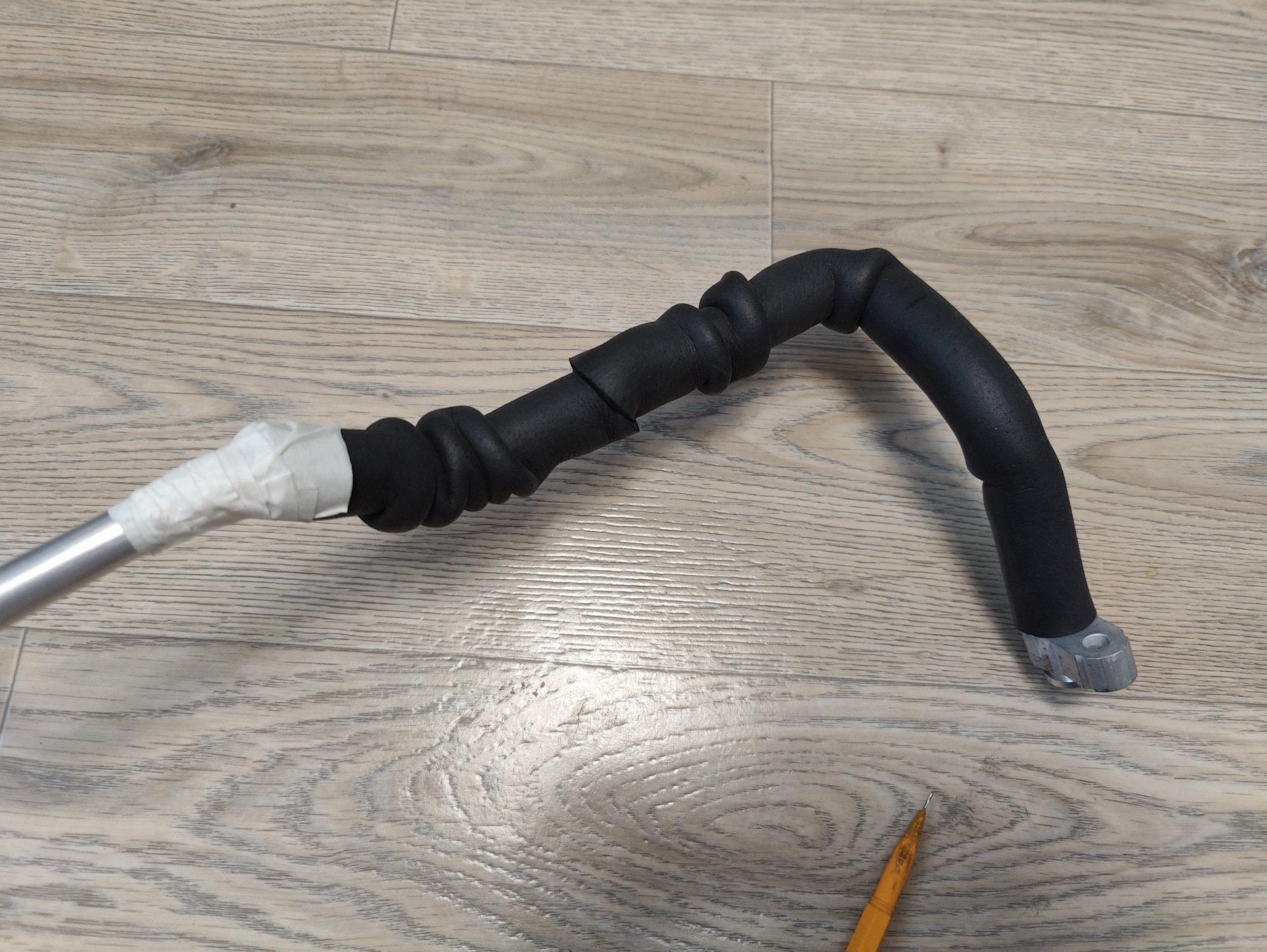 Подготовка к отрыву кузова(Трубки заднего кондицинера) — Land Rover ...