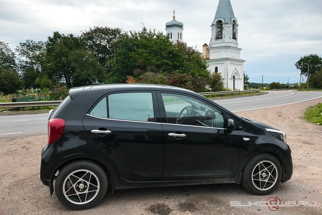 Slik L1840 6.5x15 BKF и Kia Picanto — Kolesoffnet на DRIVE2