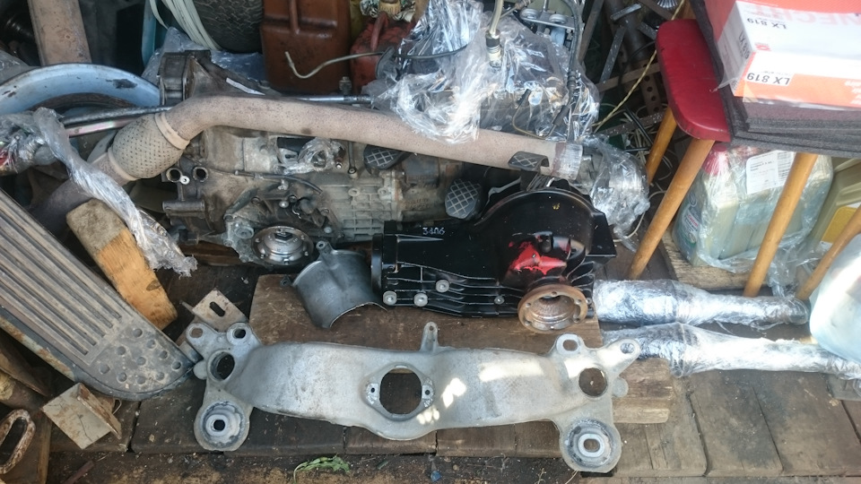 Свап акпп 5hp19 GBF на 01E 6ступ FRE — Audi A4 (B6), 1,8 л, 2004 года ...