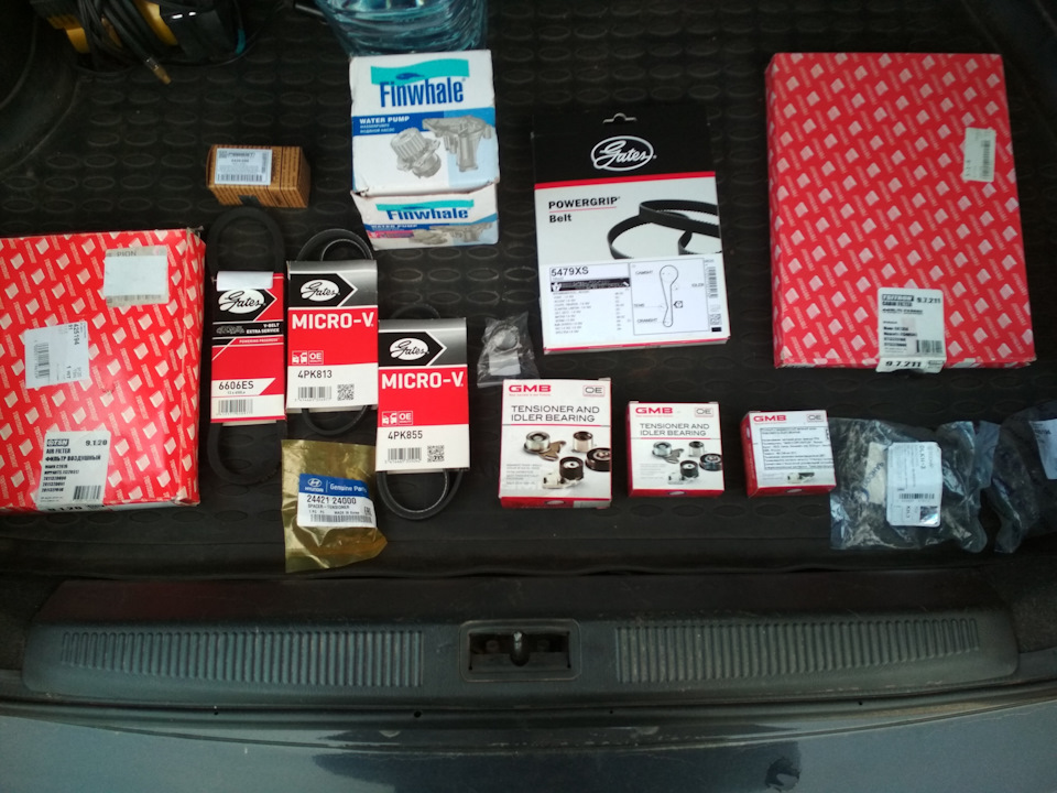 Подготовка к первому ТО . — Hyundai Elantra (3G), 1,6 л, 2008 года ...