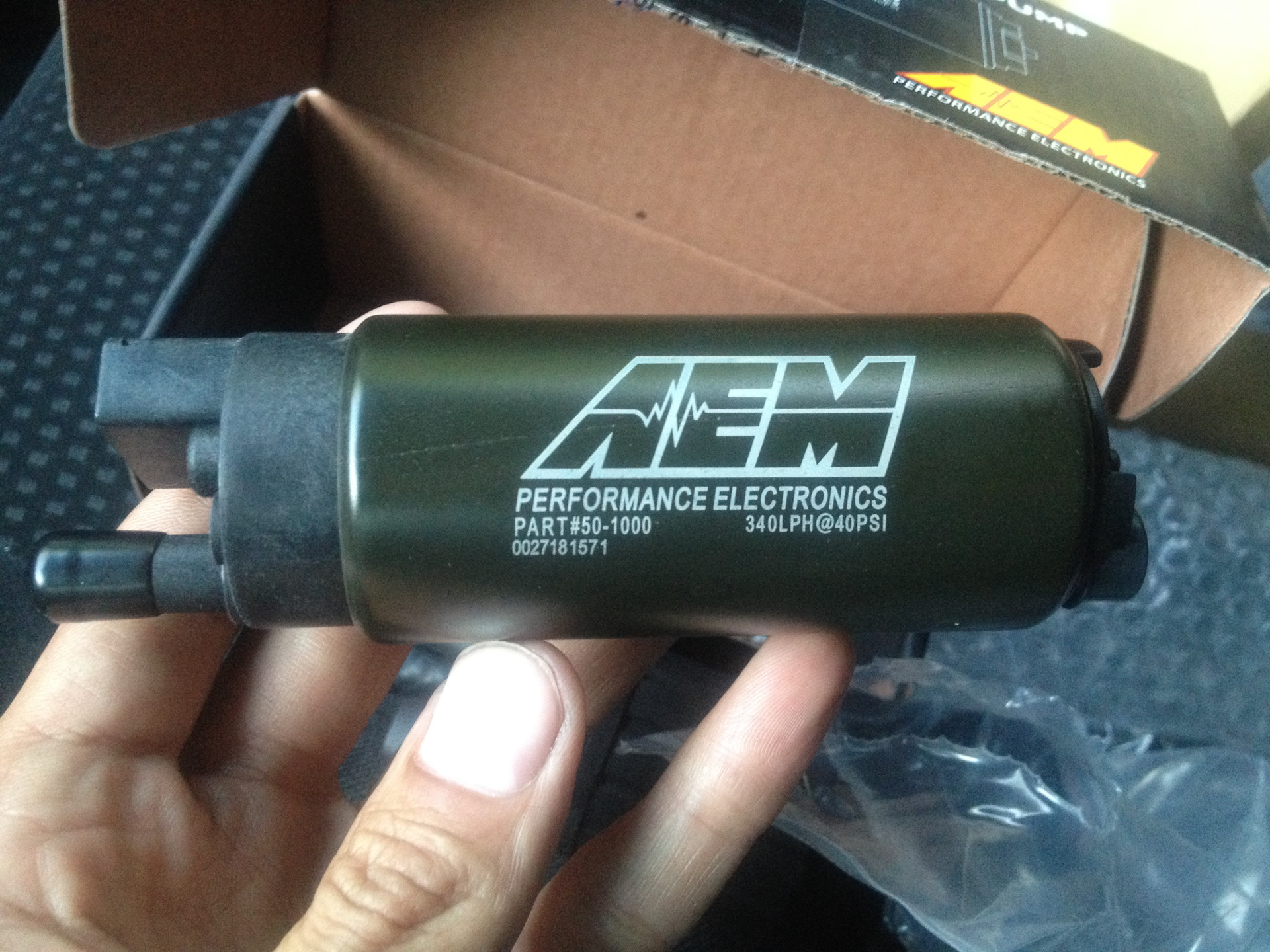 Установка топливного насоса AEM. — Mitsubishi Grandis, 2,4 л, 2005 года ...