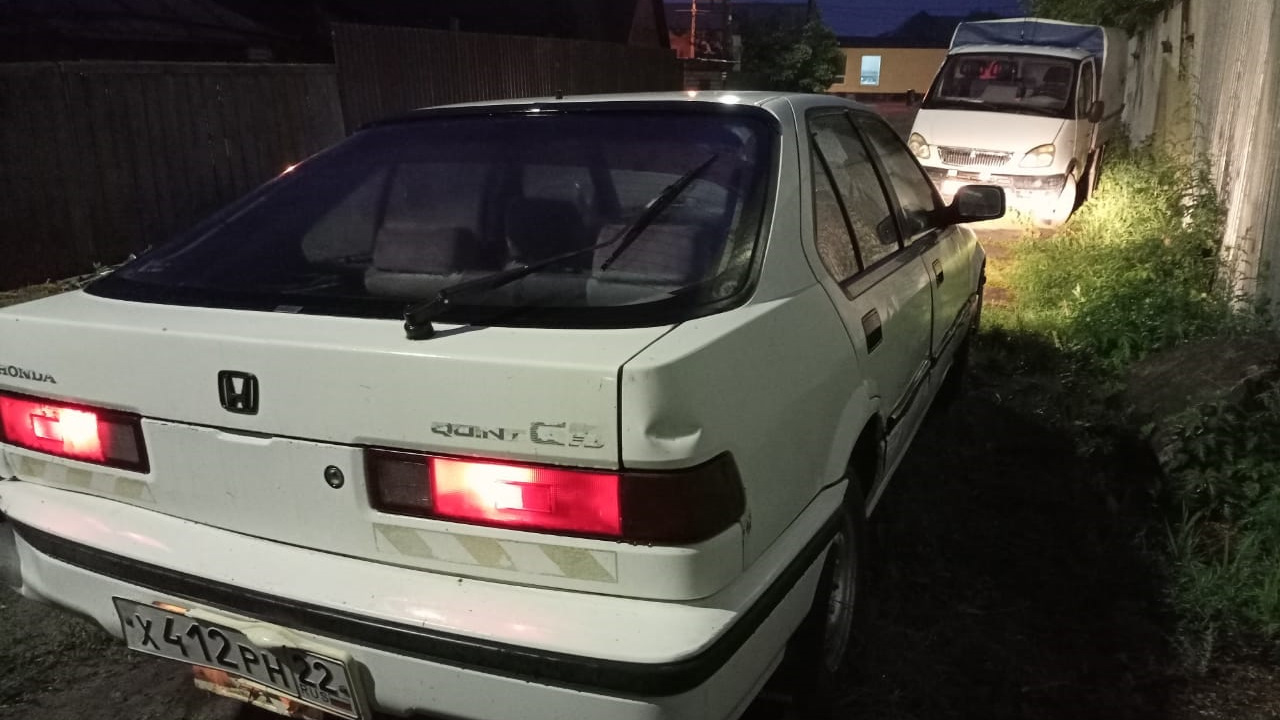 Honda Integra (AV/DA1-DA3) 1.6 бензиновый 1986 | Слепошарый бобик :D на ...