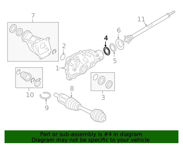 31521428678 Сальник BMW | Запчасти на DRIVE2
