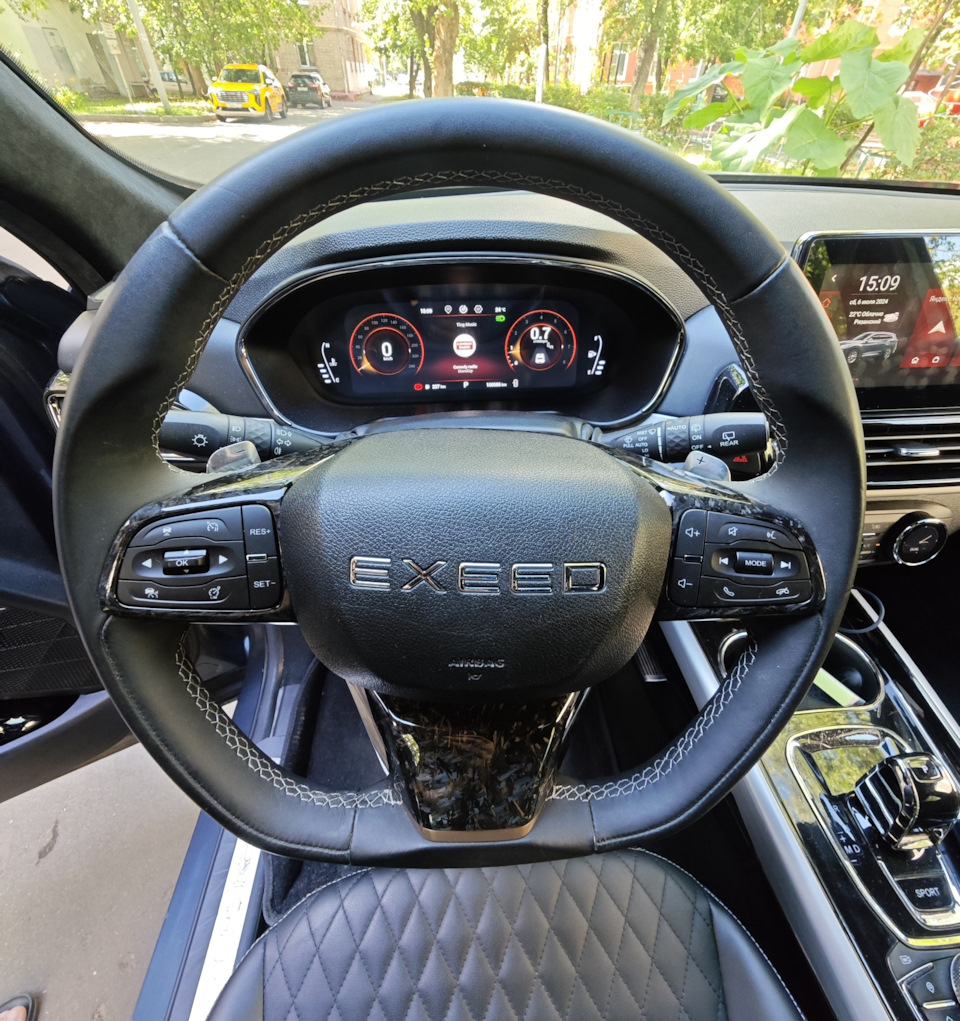 Долой хром с руля! Только кованый карбон, только хардкор! — Exeed TXL ...