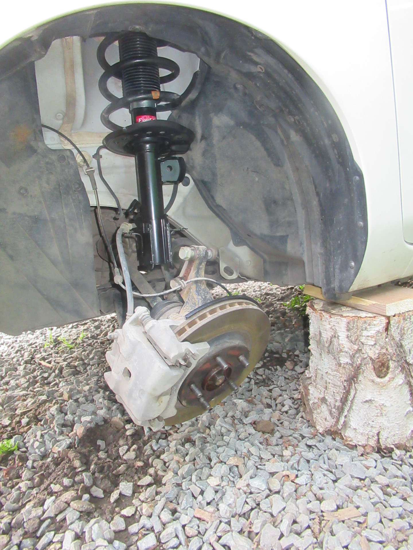 #050 Ремонт передней ходовой: Замена стоек ч.1 (117000 км — 19.06.2022 ...